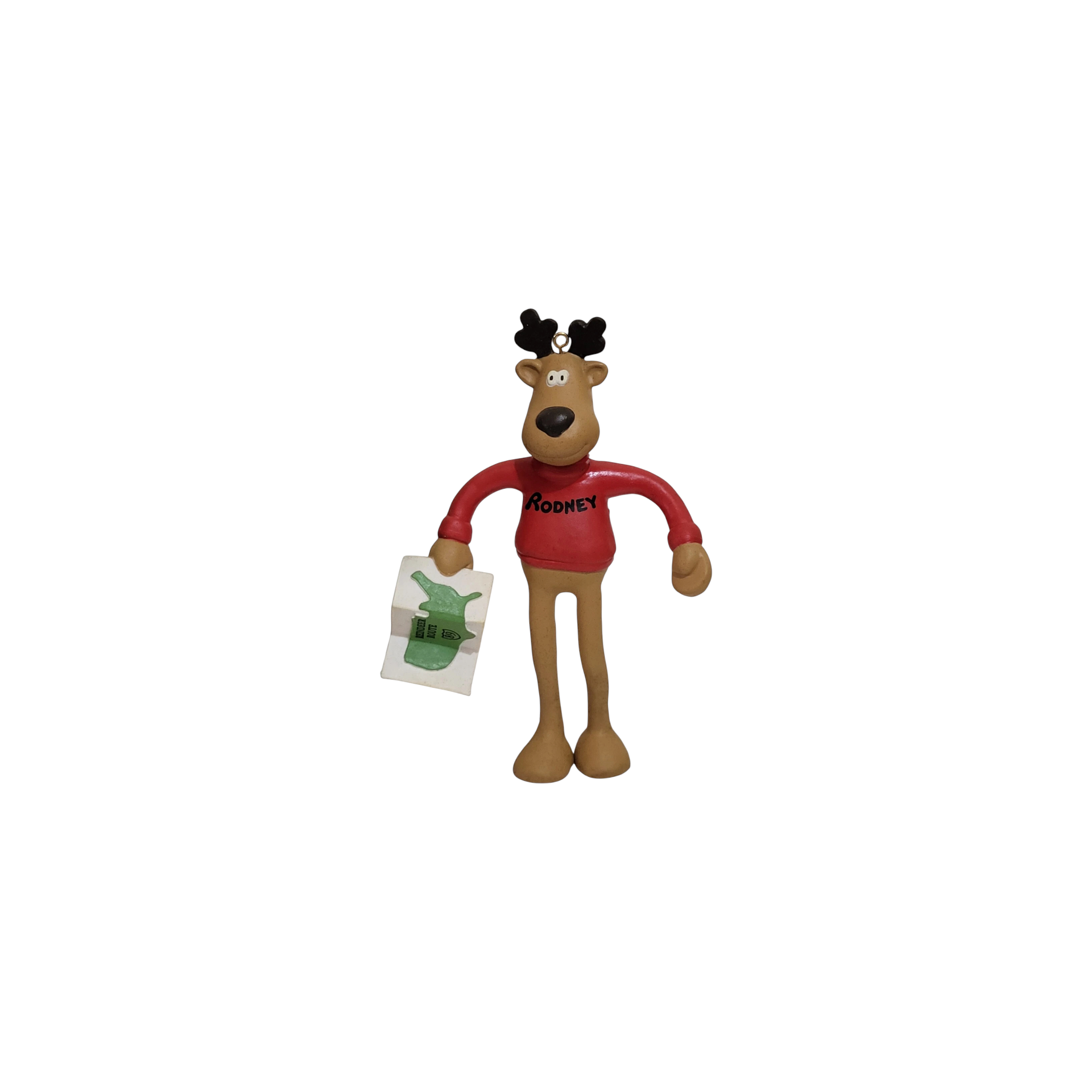 1989 Rodney Reindeer Hallmark Ornament (Rodney the Reindeer) QX4072 ...