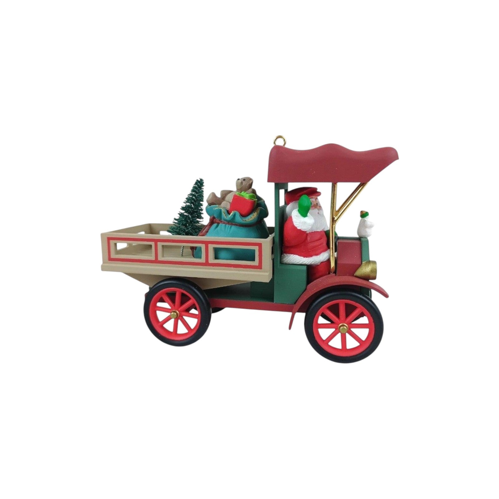 1993 Happy Haul‑idays Hallmark Ornament (Here Comes Santa) QX4102 ...
