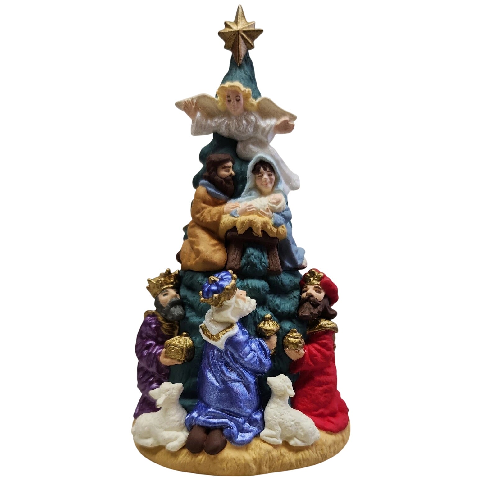 1997 Nativity Tree Hallmark Ornament (Nativity) QX6575 – Already Christmas