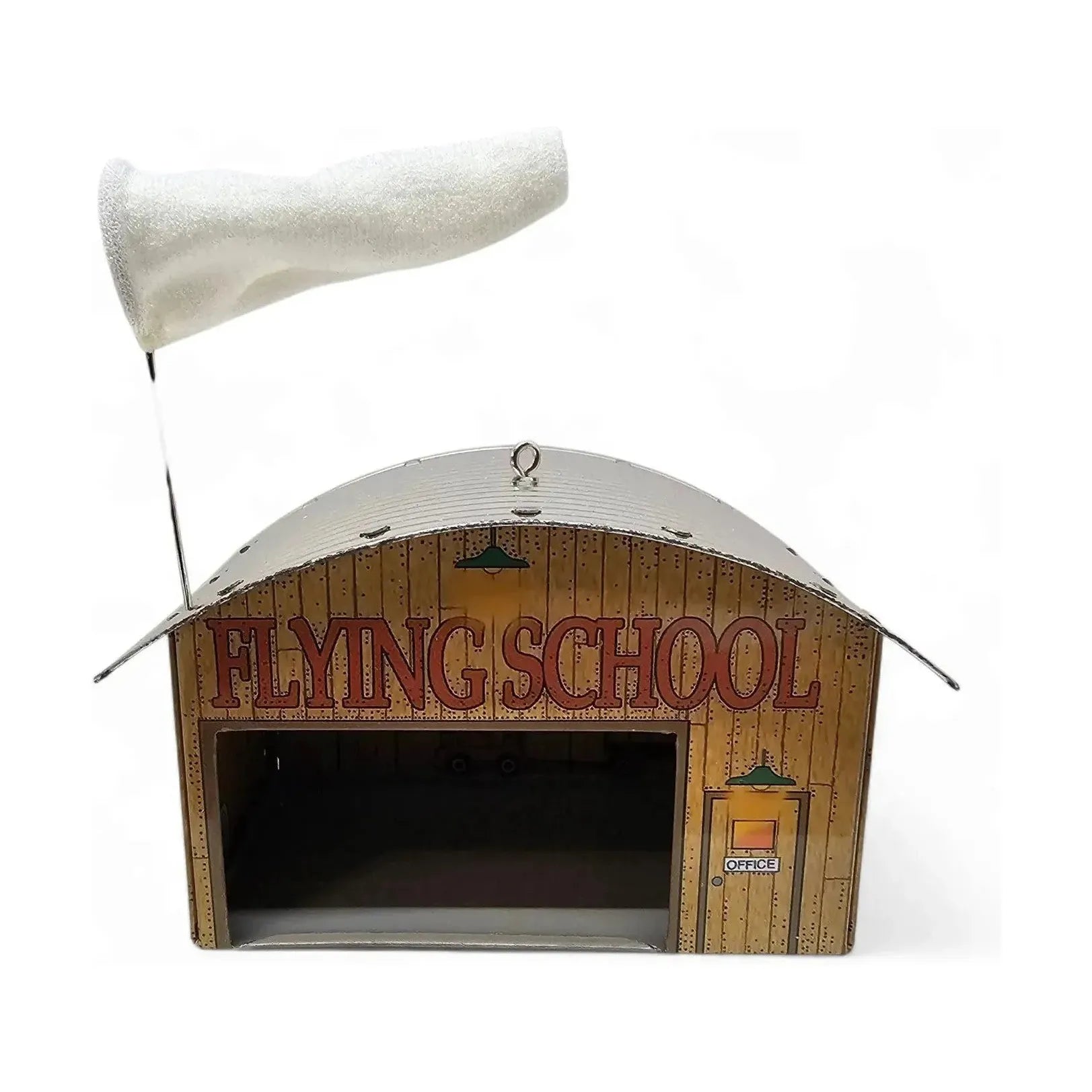 2001 Flying School Airplane Hanger Hallmark Ornament (Town and Country ...