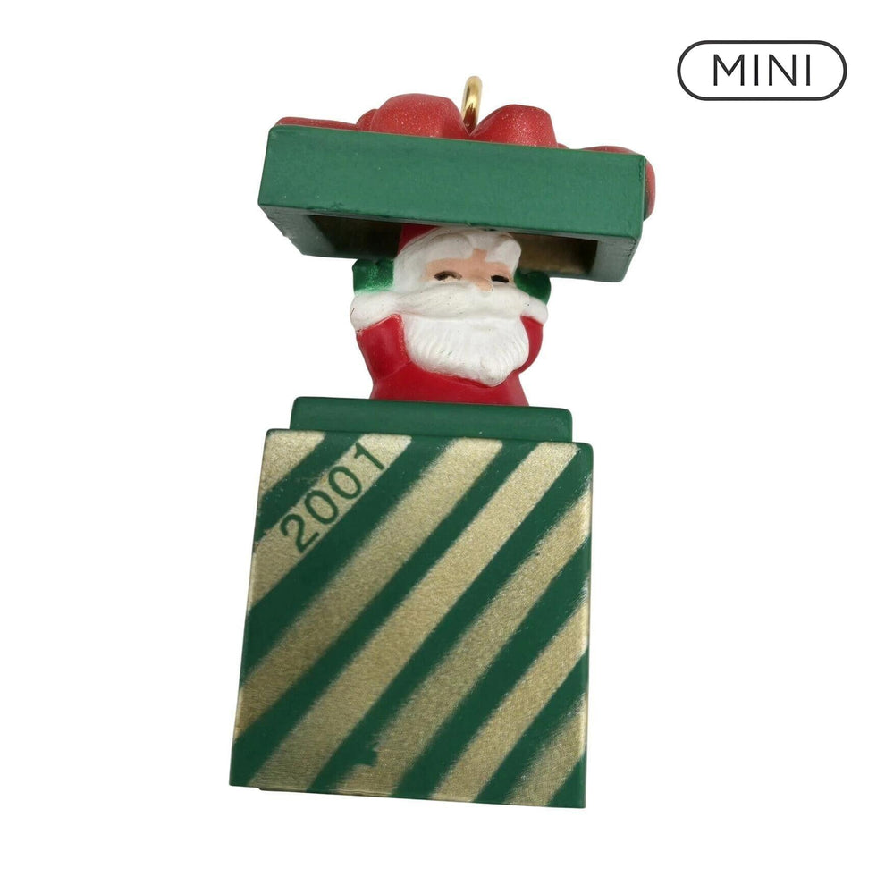 2001 Santa-in-a-Box Hallmark Ornament (Santa Claus) QXM5355 – Already ...