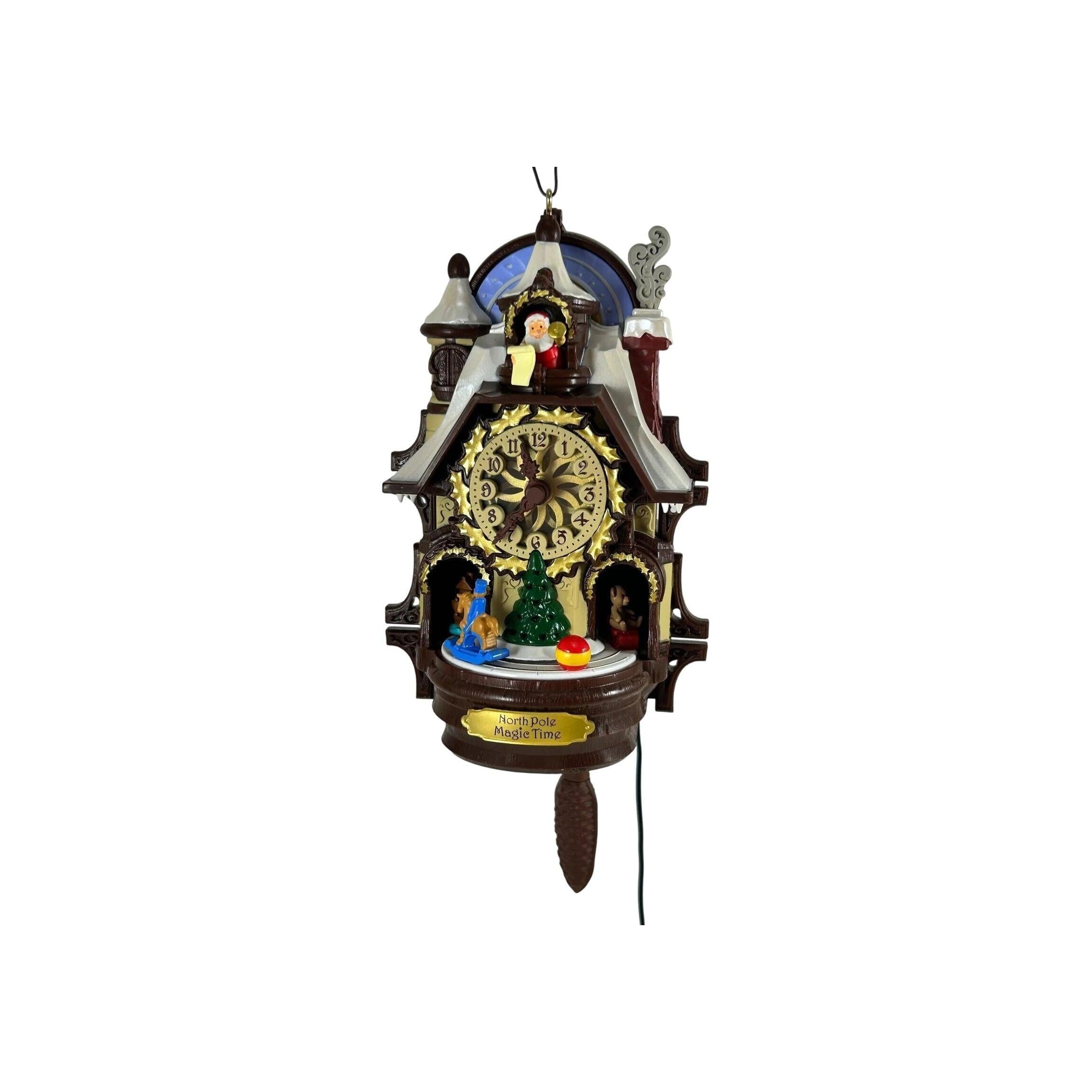 2015 Santa's Magic Cuckoo Clock Hallmark Ornament (Santa's Magic Cuckoo ...