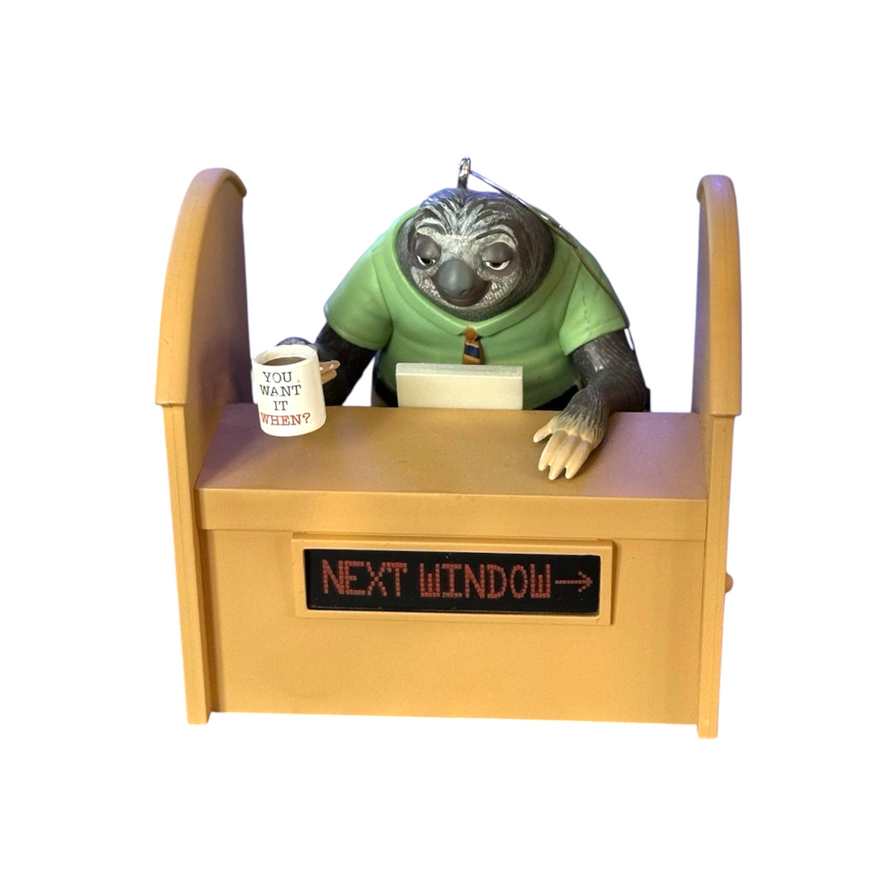2019 Flash Slothmore Hallmark Ornament (Zootopia) QXD6387 – Already ...