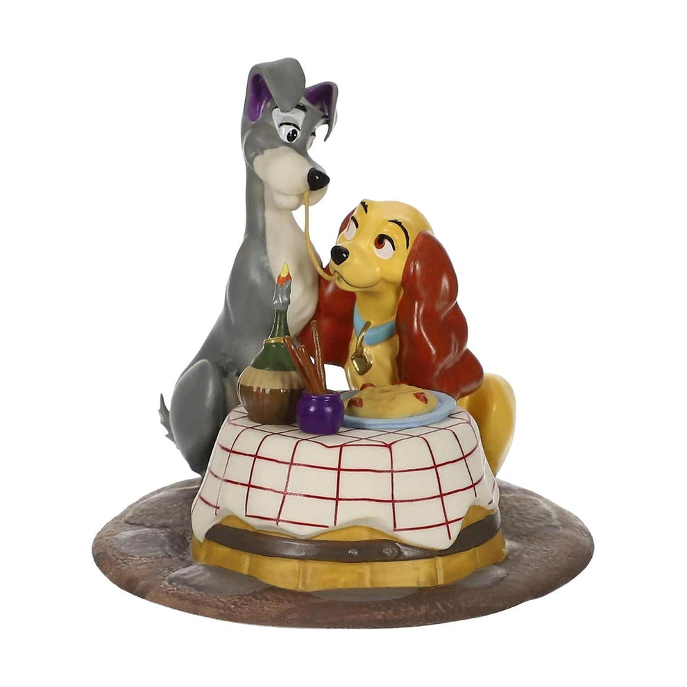 2019 A Beautiful Night Hallmark Ornament (Lady and the Tramp) QXD4087 ...