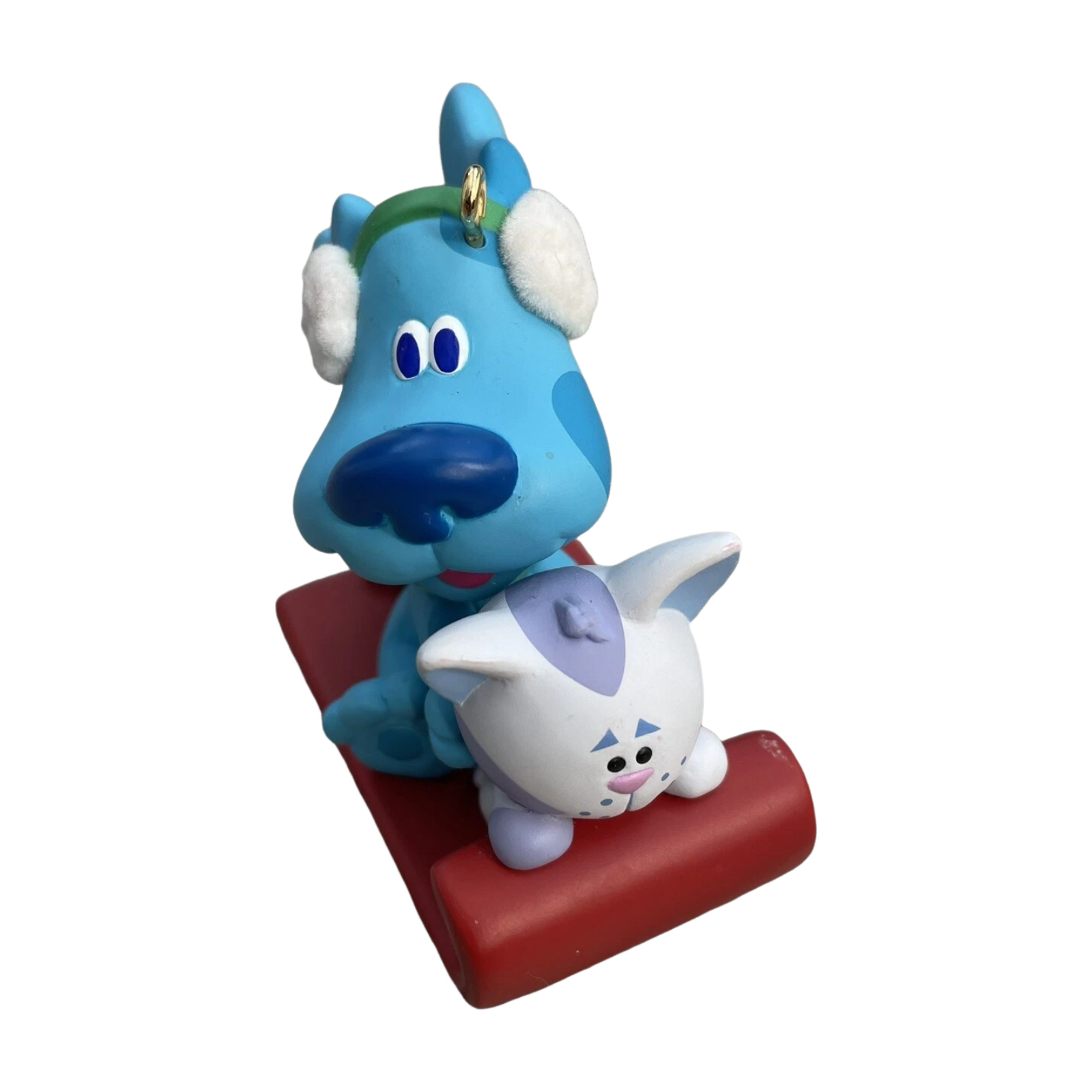 2001 Blue and Periwinkle Hallmark Ornament (Blue's Clues) QXI6142 ...