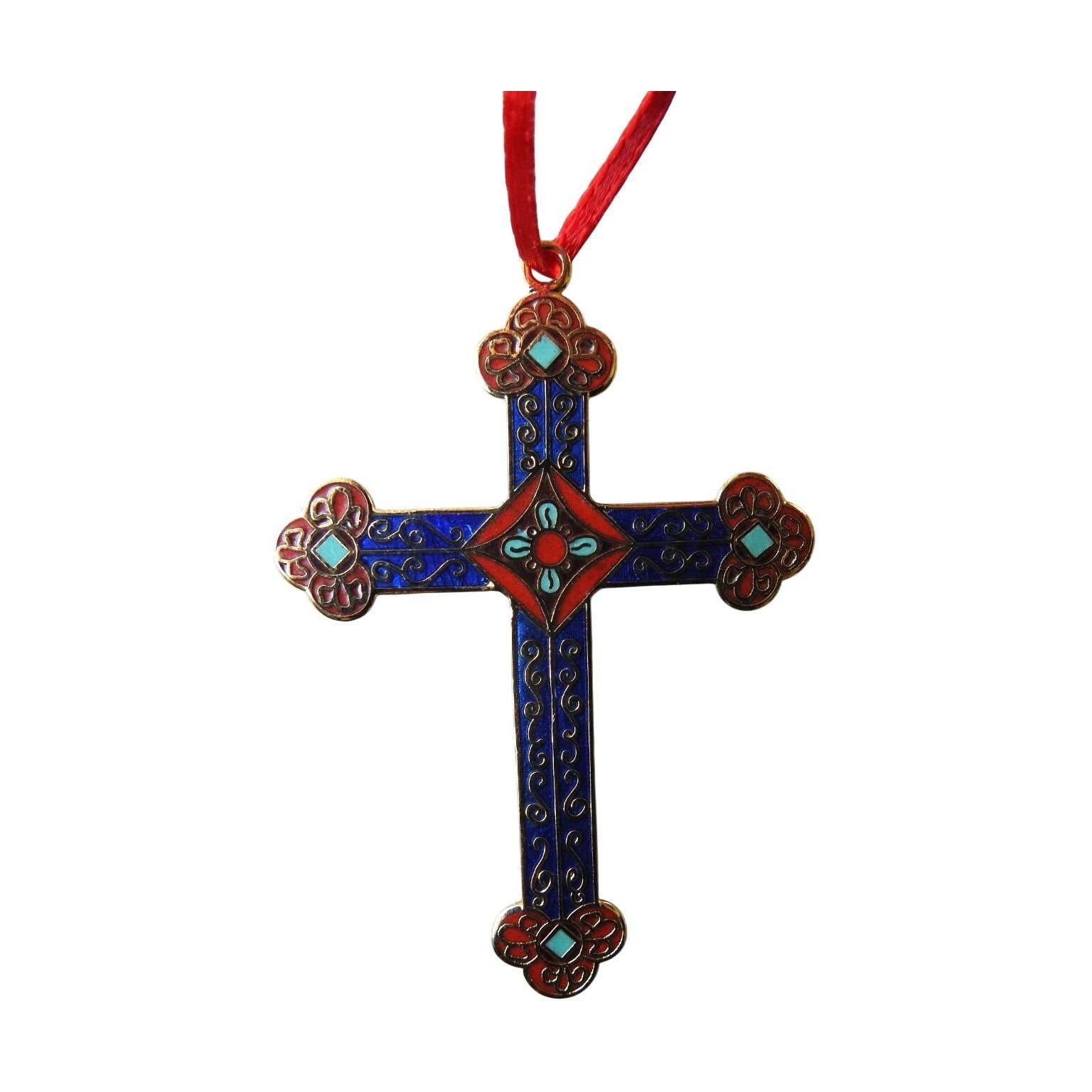 1997 Classic Cross Hallmark Ornament (Cross) QX6805 – Already Christmas