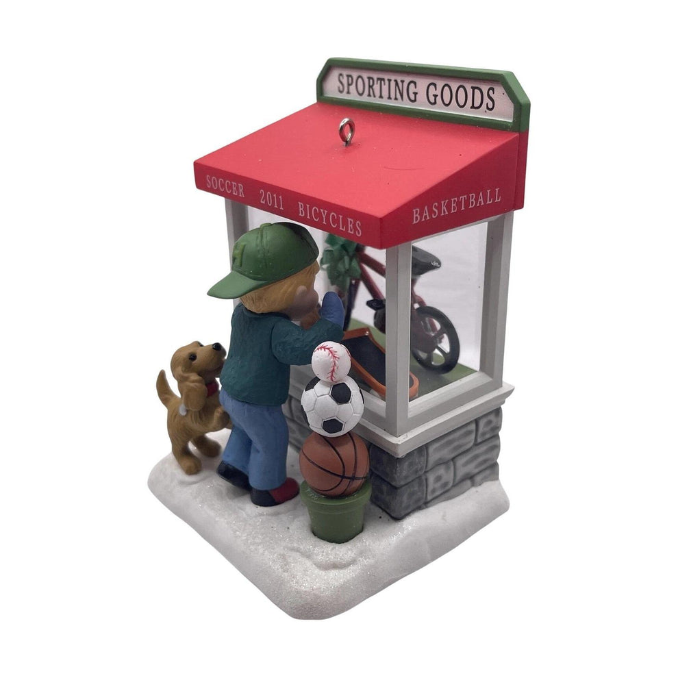 2011 Sporting Goods Hallmark Ornament (Christmas Window) QXC5020 ...